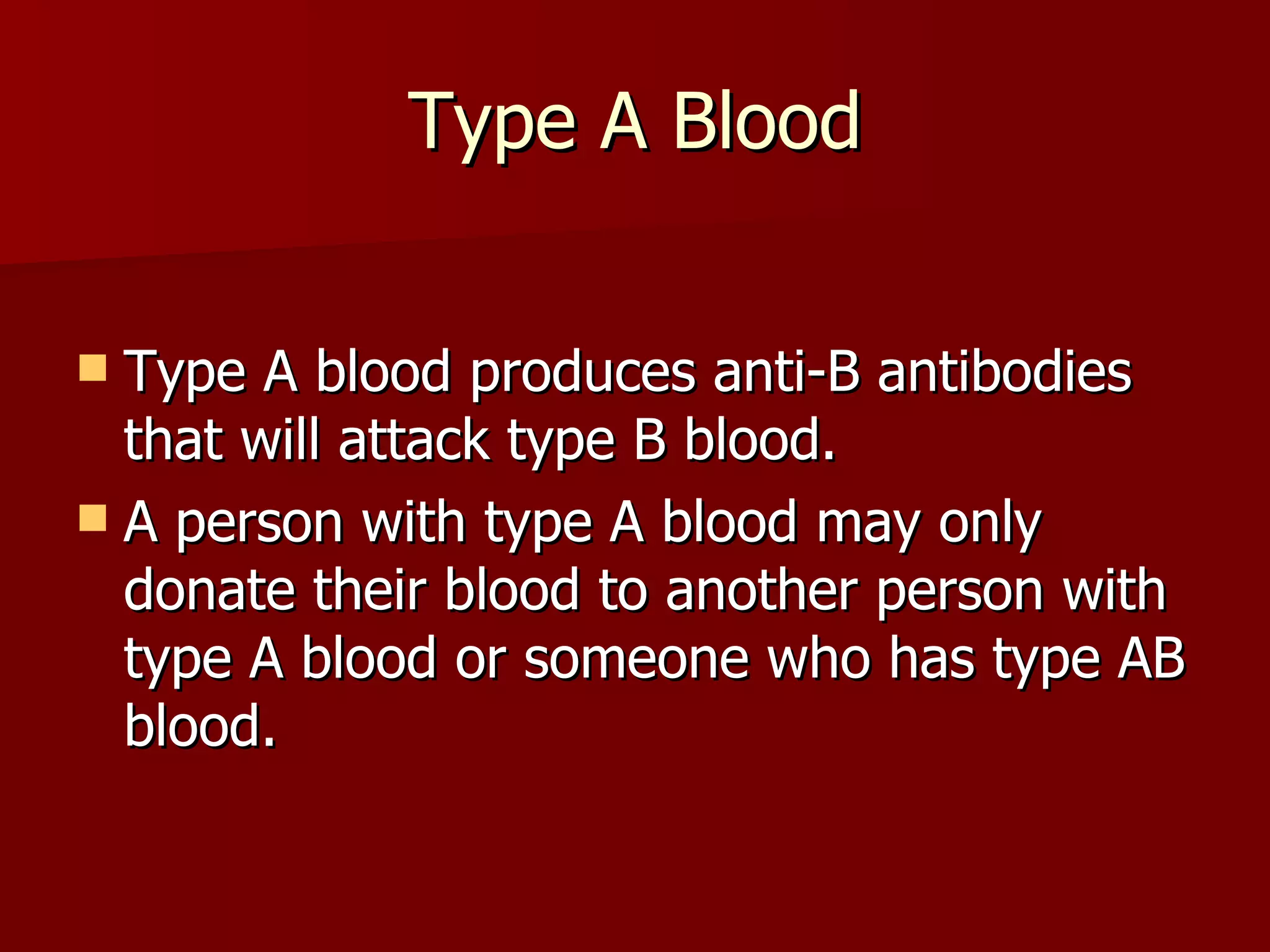Chapter 6 Presentation: Blood Typing | PPT
