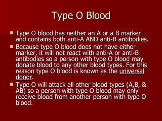 Chapter 6 Presentation: Blood Typing | PPT