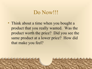 Chapter 6 Price | PPT