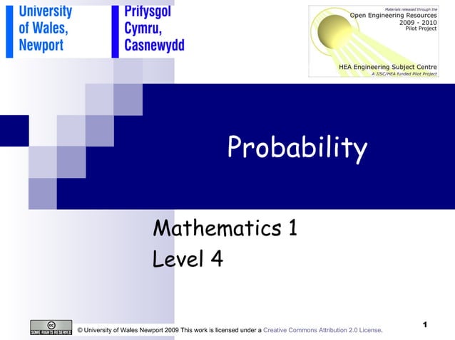 Chapter 6 Probability | PPT