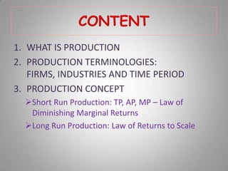 Chapter 6 production theory 24022013 | PPT