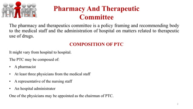 PTC: Pharmacy and Therapeutics committee | PPTX | Substance Abuse ...