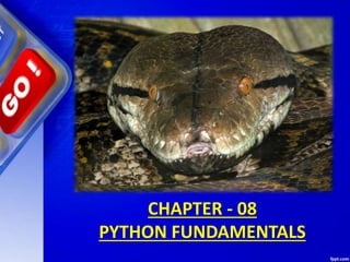 Chapter 6 Python Fundamentals.pptx