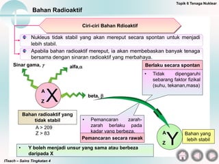chapter 6 Radioactive Substances SCIENCE | PPT