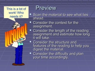 Chapter 6 reading skills | PPT