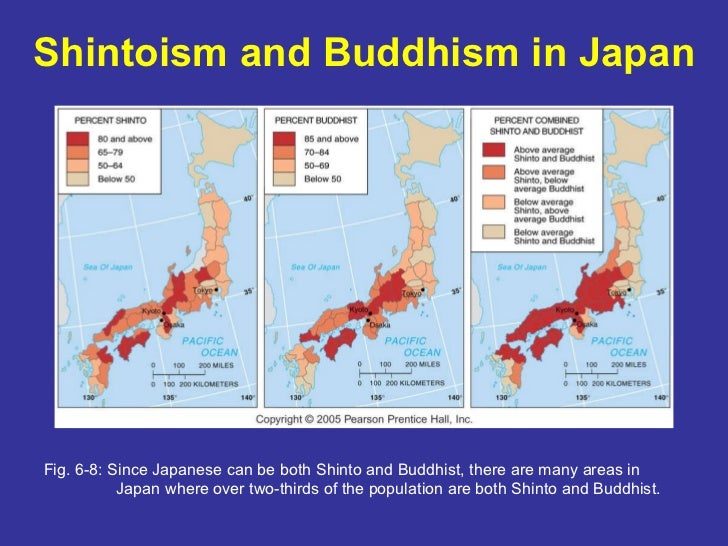 Shinto Religion Map