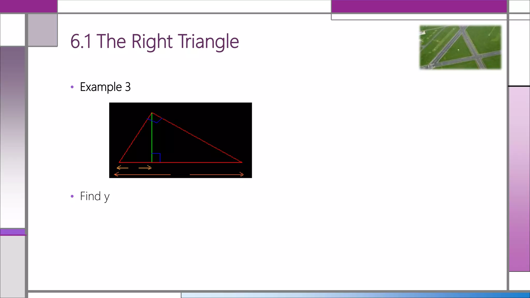 C6: Right triangle and Pythagoras Theorem | PPTX