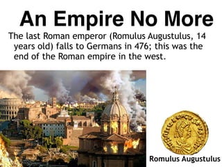 Chapter 6 Rome Part 4 | PPT