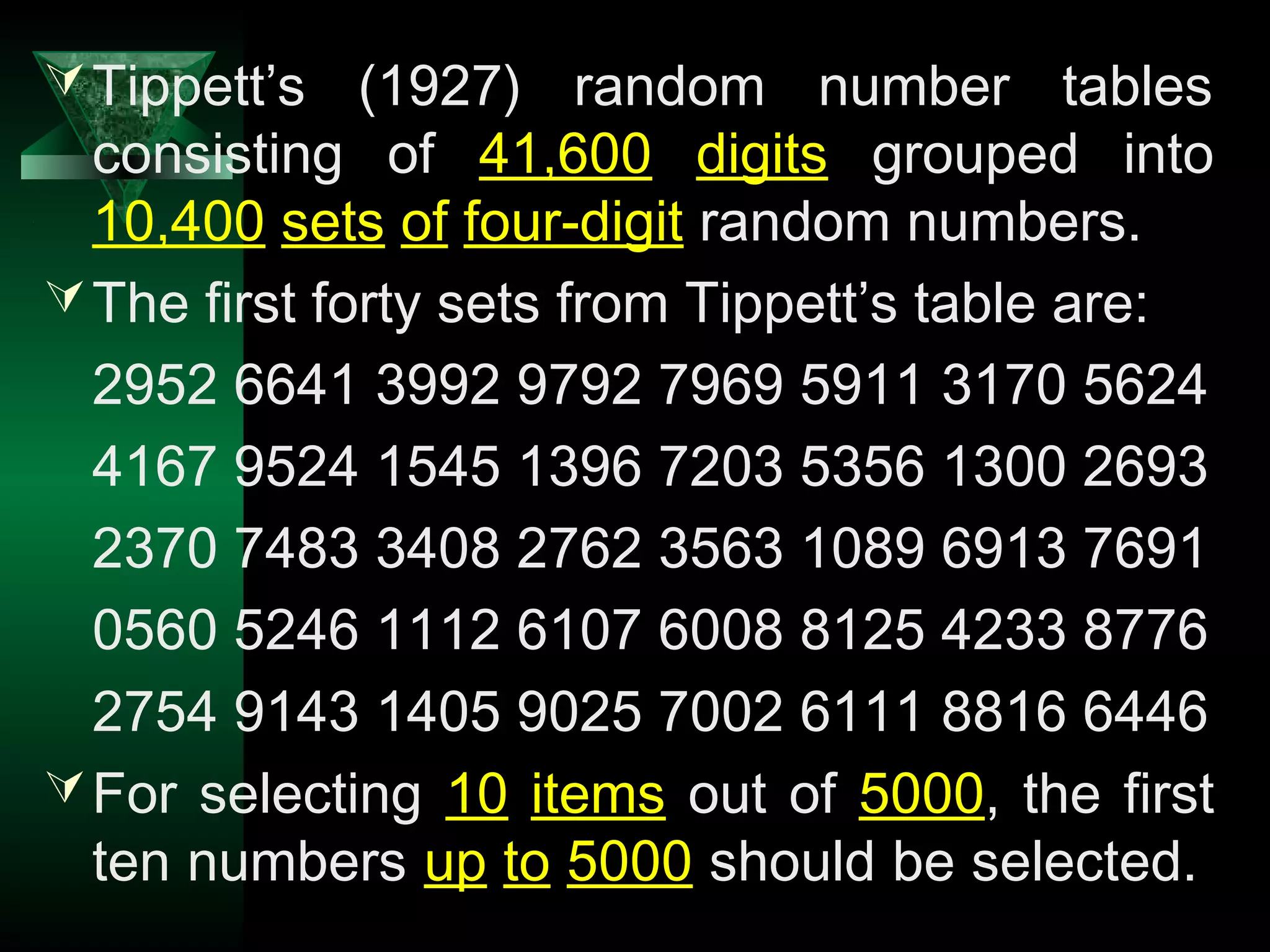 Chapter 6 (sample design) | PPT