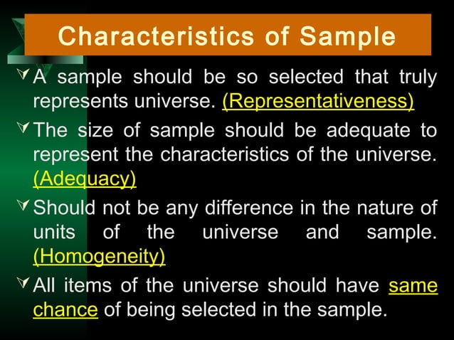 Chapter 6 (sample design) | PPT