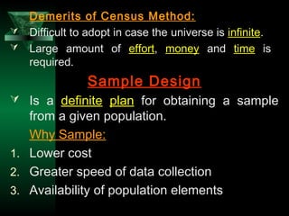 Chapter 6 (sample design) | PPT | Physics | Science