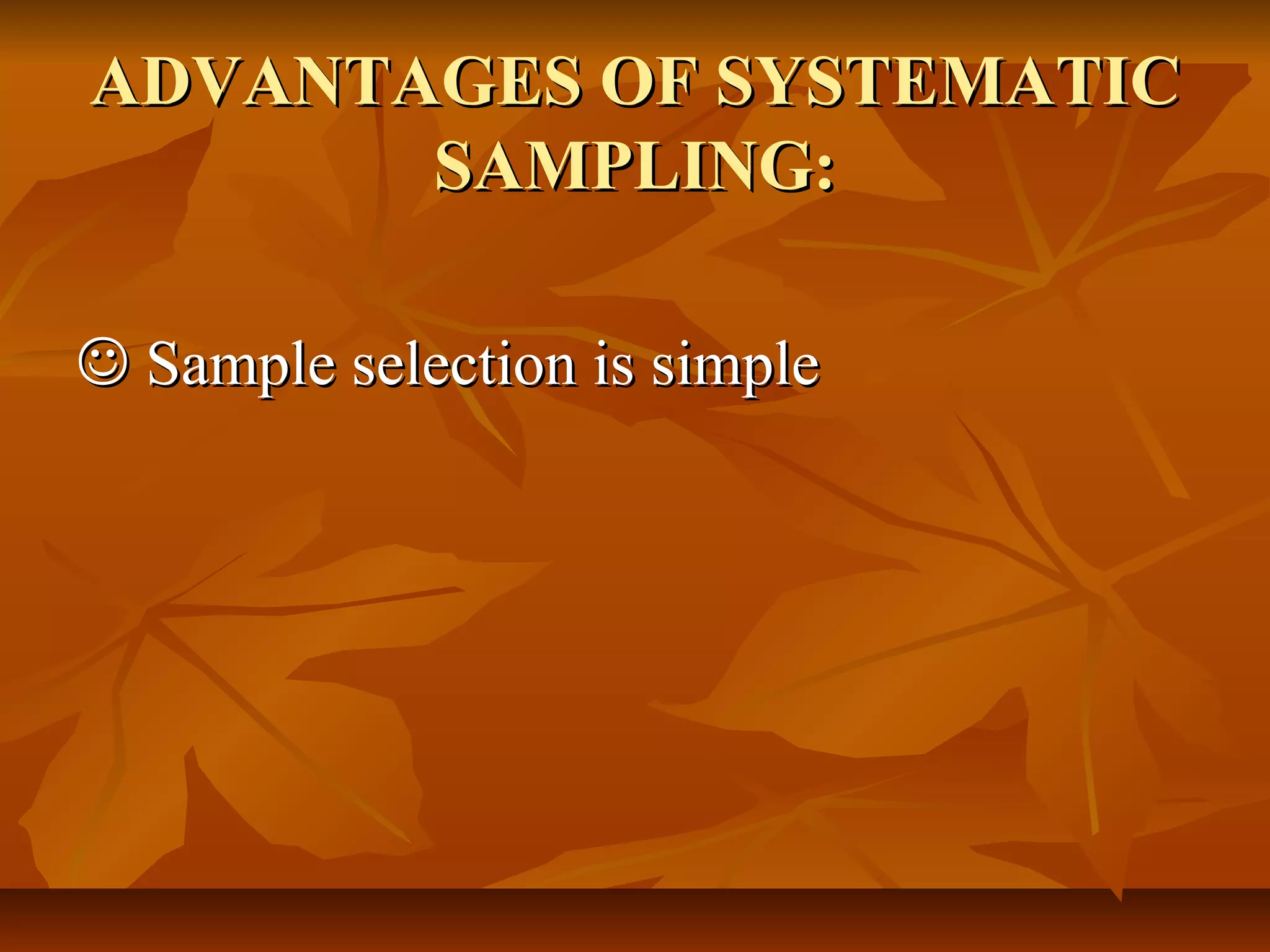 Chapter 6 sampling | PPT