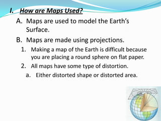 Chapter 6 Section 3 (maps) | PPT