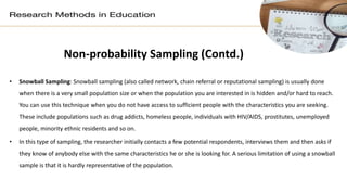 Chapter 6 Selecting a Sample | PPT