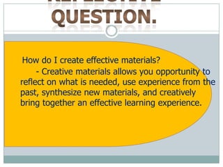 Chapter 6 selecting methods,media, and materials. | PPTX