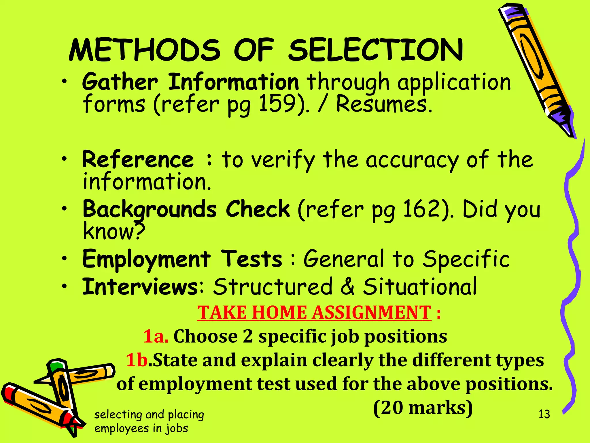 Chapter 6 selection | PPT