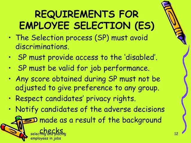 Chapter 6 selection | PPT