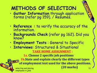 Chapter 6 selection | PPT