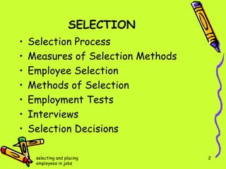 Chapter 6 selection | PPT