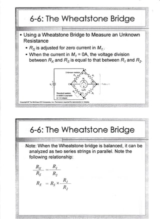Chapter 6(series parallel circuit) | PDF