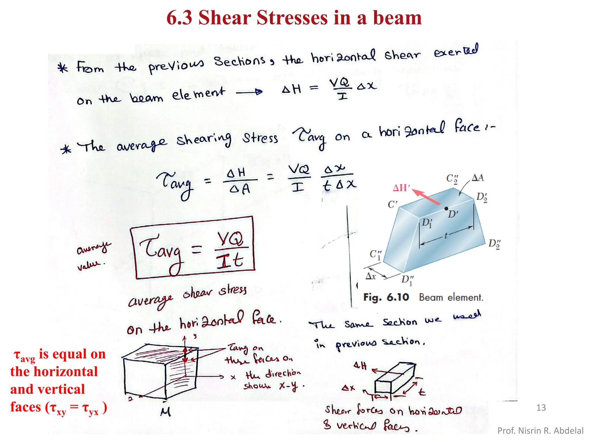 Chapter 6 Shearing Stresses.pdf xgdhcb vbvjcb bbmbj | PDF