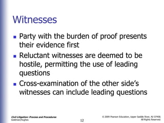 Chapter 6 six evidence civ lit 2nd | PPTX