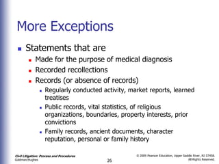 Chapter 6 six evidence civ lit 2nd | PPTX
