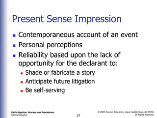 Chapter 6 six evidence civ lit 2nd | PPTX