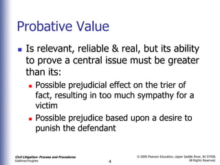 Chapter 6 six evidence civ lit 2nd | PPTX