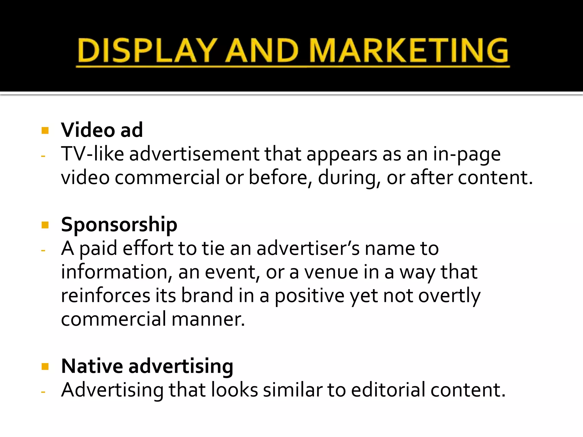 CHAPTER 6 E-COMMERCE MARKETING AND ADVERTISING | PPTX