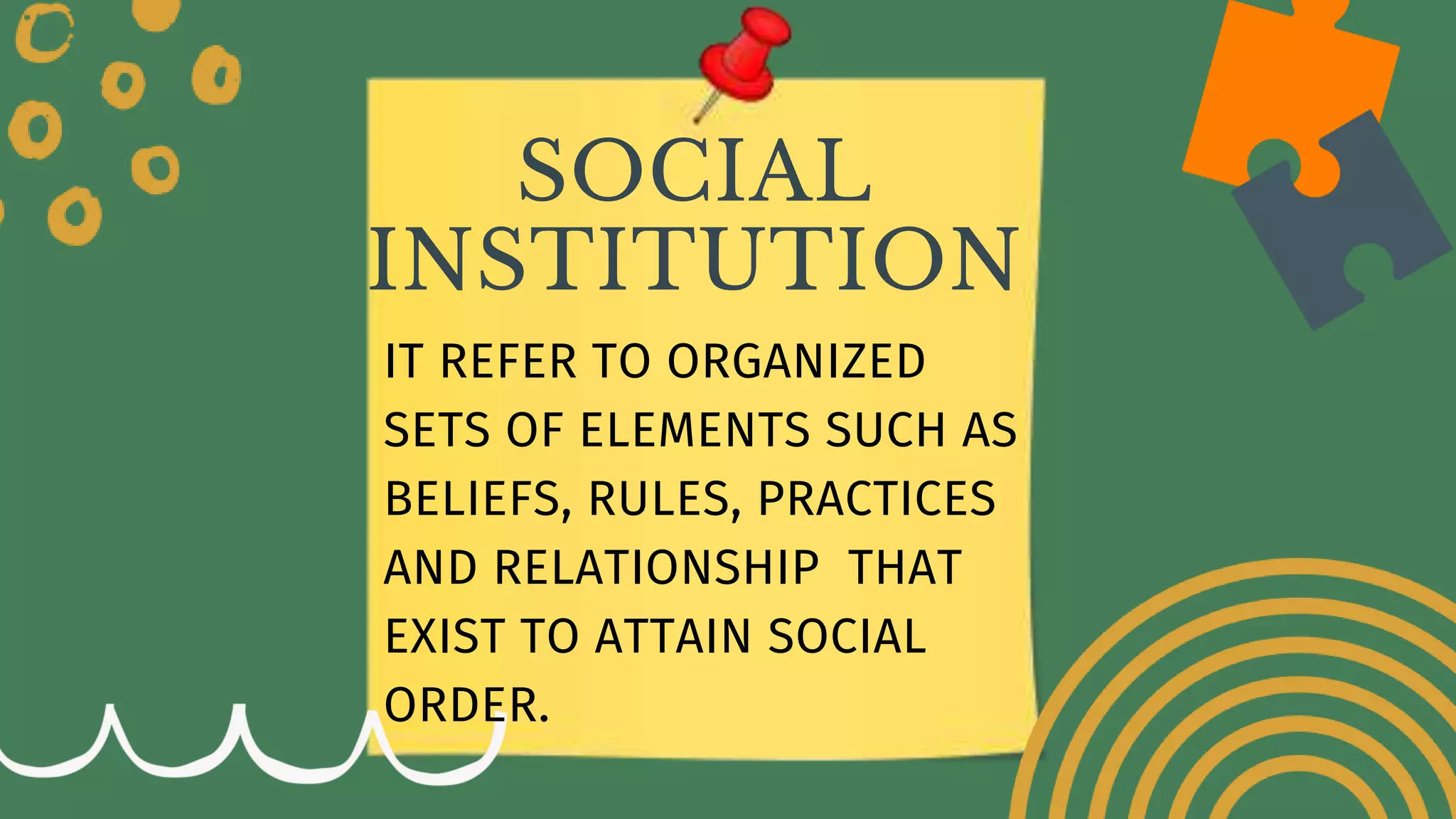 CHAPTER 6 (SOCIAL INSTITUTION).pptx
