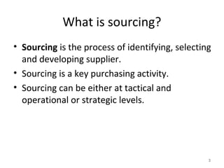 CSCM Chapter 6 sourcing cscm | PPT