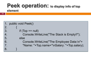 Chapter 6: stack data structure | PPT