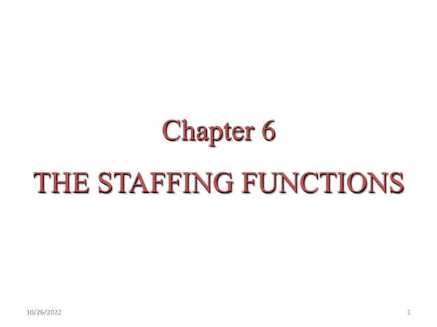 Management - Staffing function.pptx
