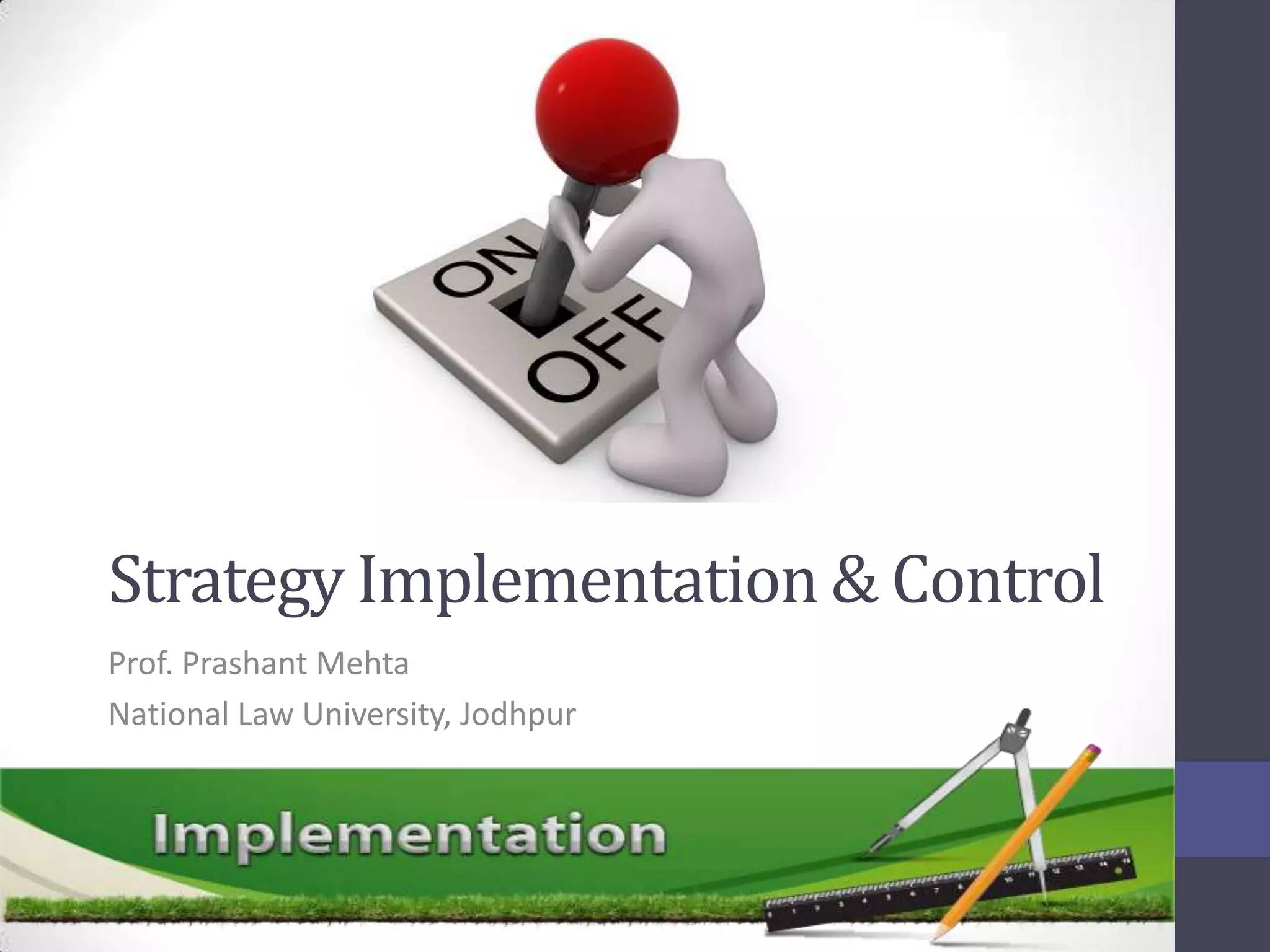 Strategy Implementation and Control | PPTX