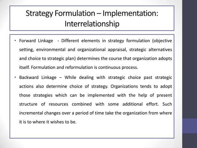 Strategy Implementation and Control | PPTX | Business Administration ...