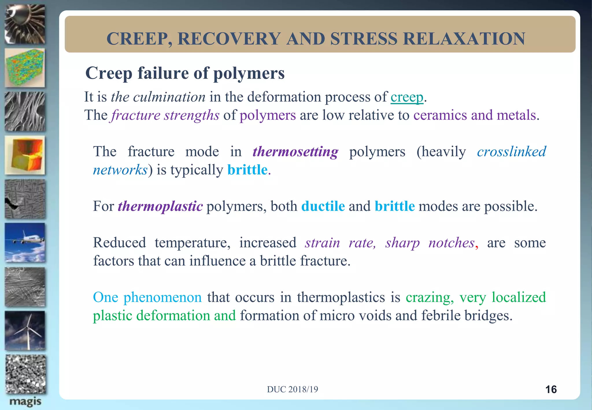 CHAPTER 6 Strength, creep and fracture of polymers.ppt