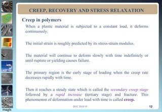 CHAPTER 6 Strength, creep and fracture of polymers.ppt
