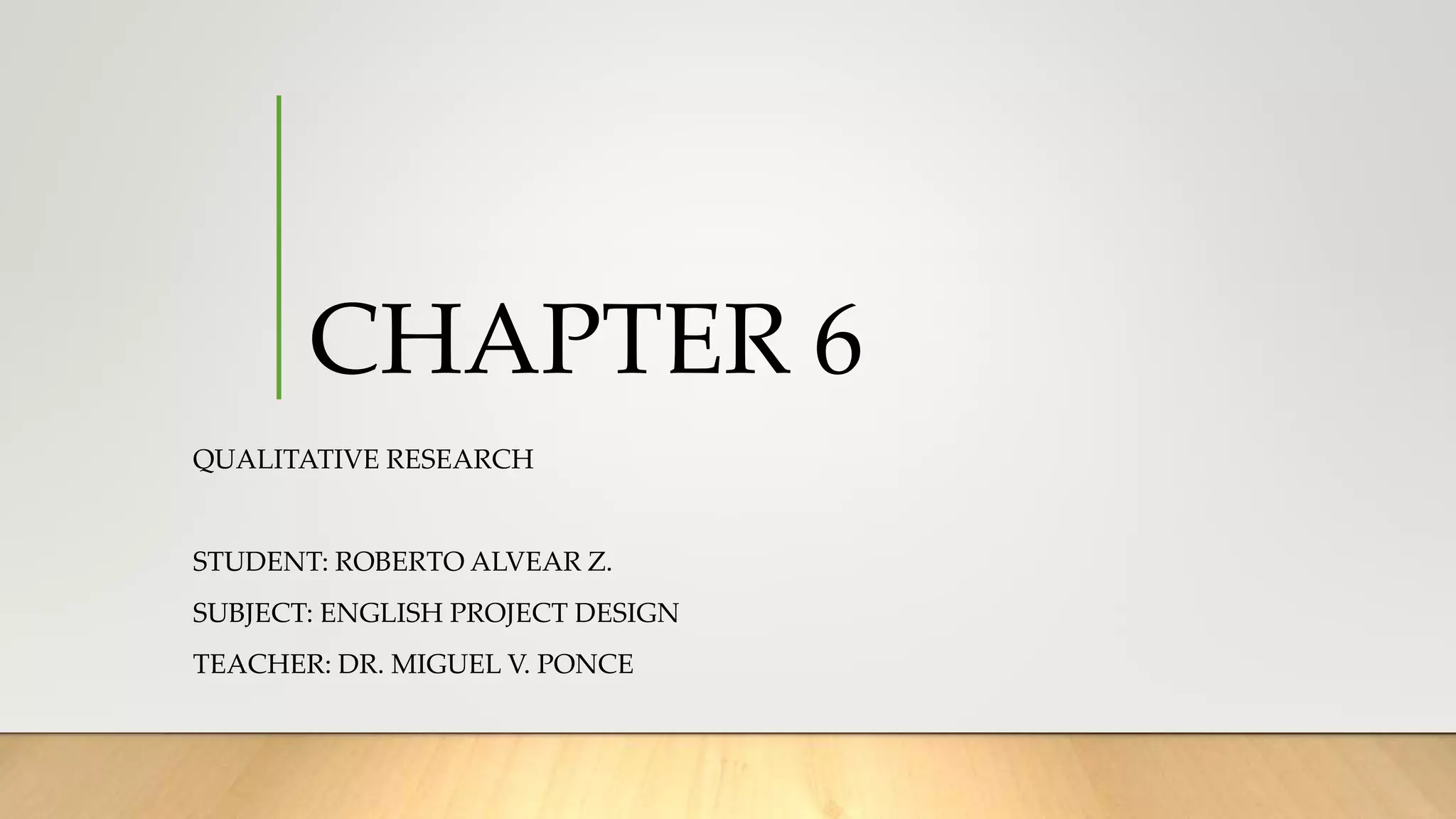 Chapter 6 summary | PPTX