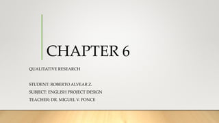 Chapter 6 summary | PPT