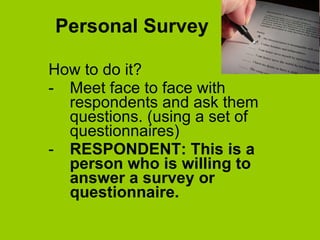 Chapter 6 survey | PPT