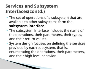 chapter 6 (System Design) software system design | PPT