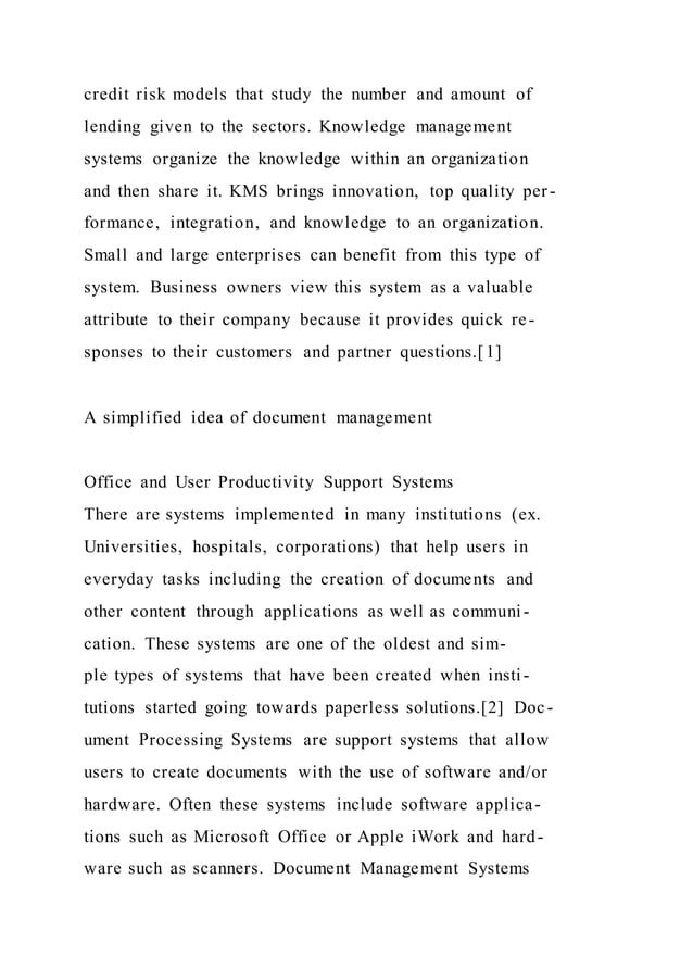 Chapter 6Systems6.1 Information Systems6.1.1 What | PDF