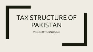 Chapter 6 taxation in pakistan | PPT