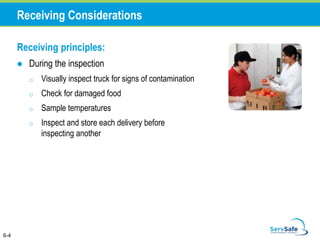 Chapter 6 The Flow of Food Purchasing and Receiving | PPTX