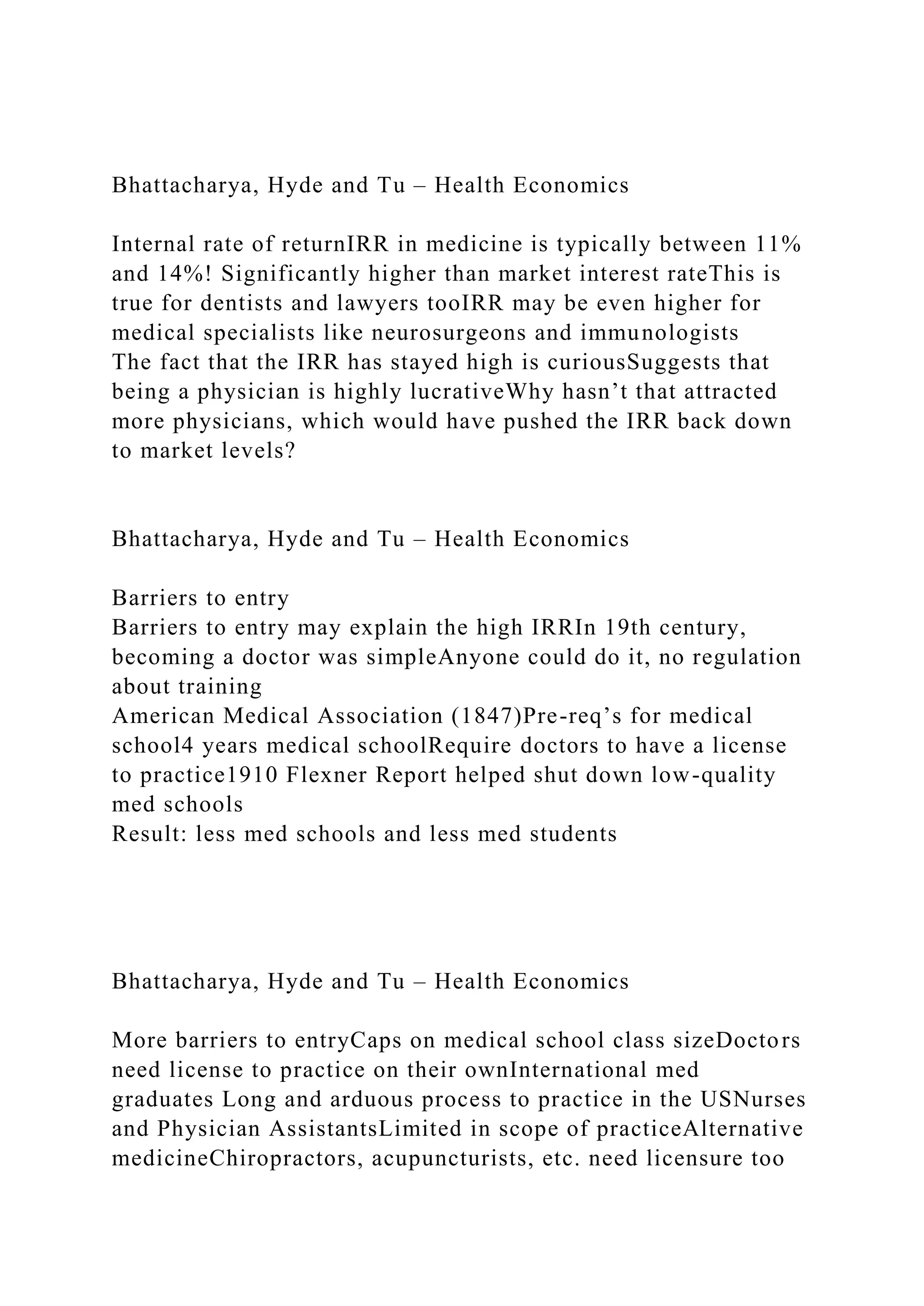 CHAPTER 6THE HOSPITAL INDUSTRYBhattacharya, Hy.docx