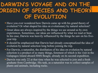 Chapter 6 : The Process of Evolution | PPTX