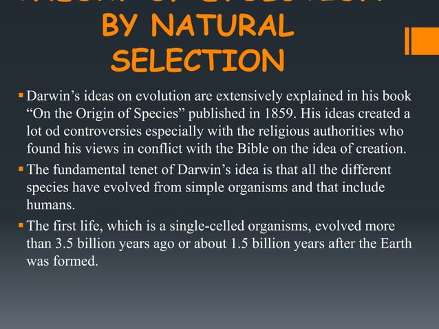 Chapter 6 : The Process of Evolution | PPTX