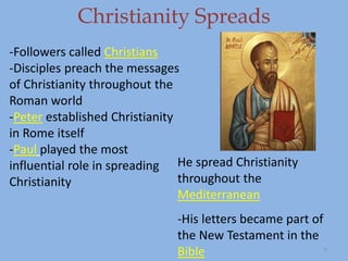Ancient Rome and the Rise Of Christianity | PPT