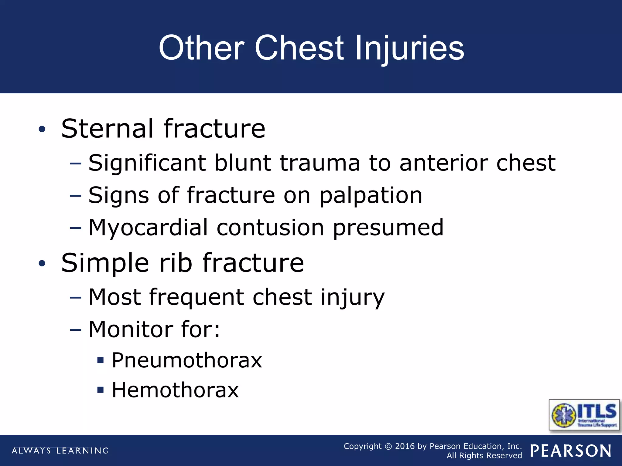 Chapter6 thoracic trauma | PPT